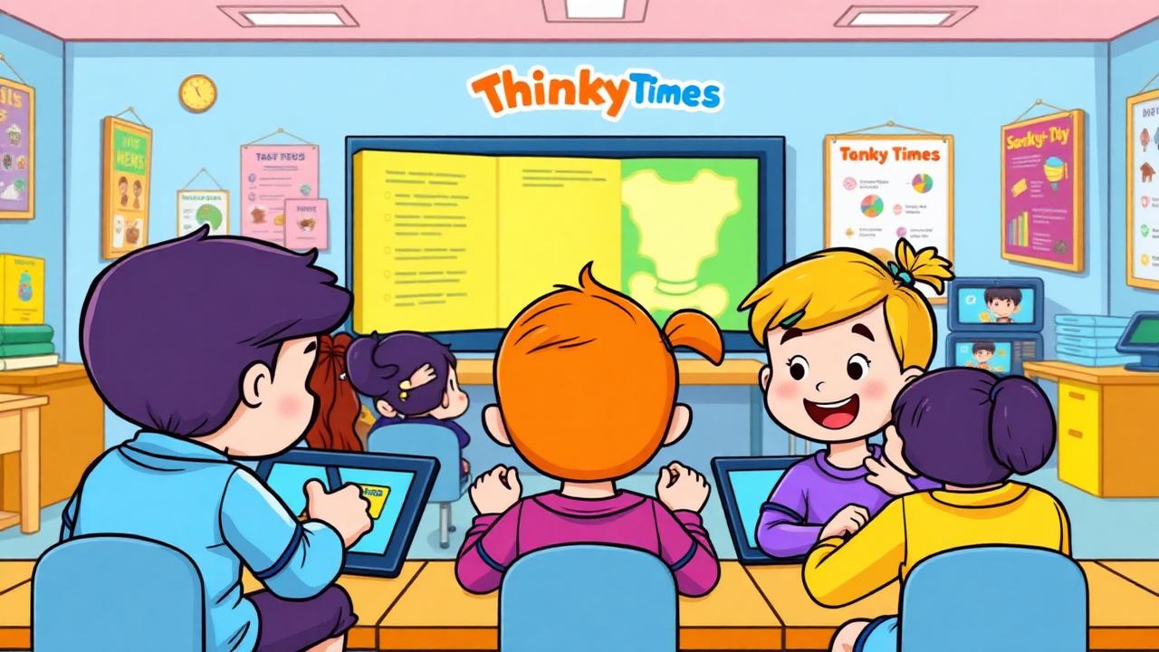 Daily News Podcasts for Kids K-12 | ThinkyTimes